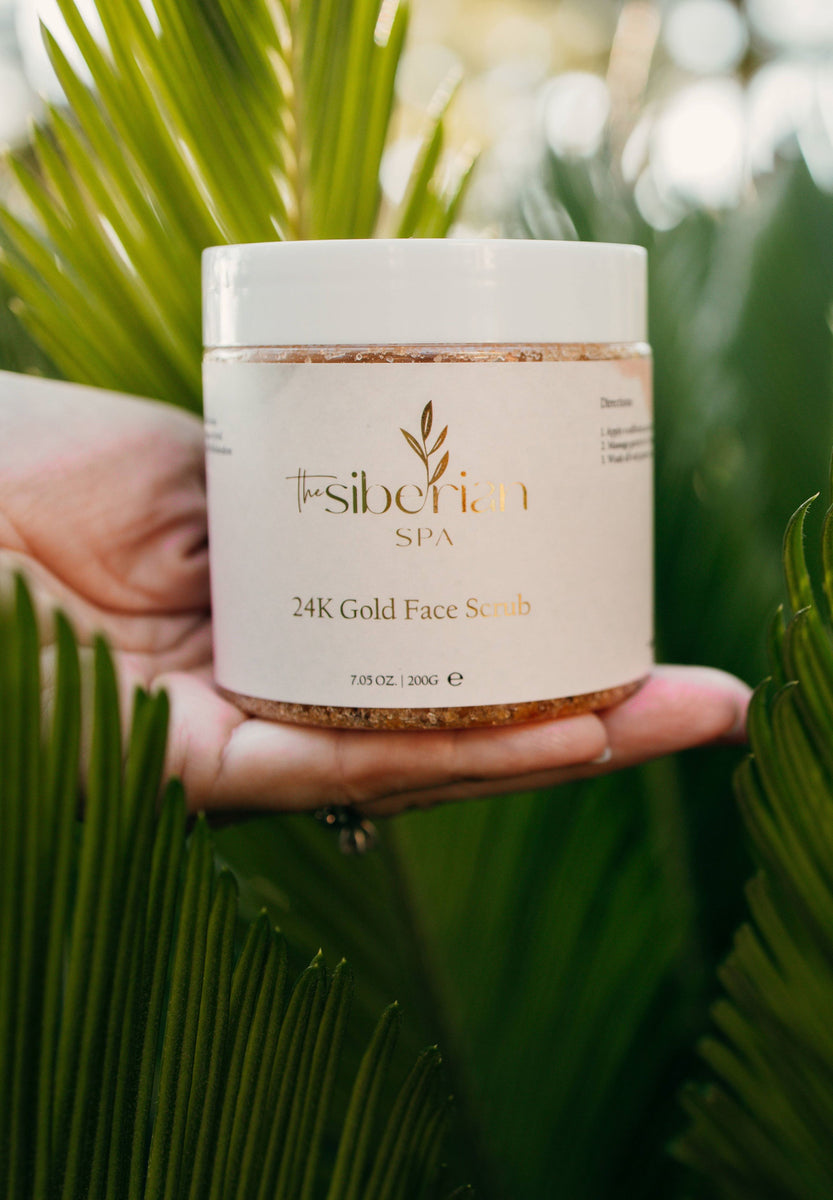 24K Gold Face Scrub – The Siberian Spa